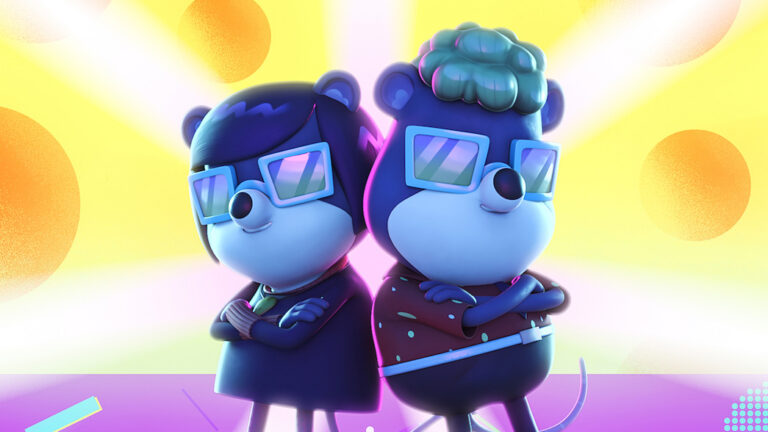 Cosa dicono i topi nella canzoncina di Kit & Sam? - print "Me"